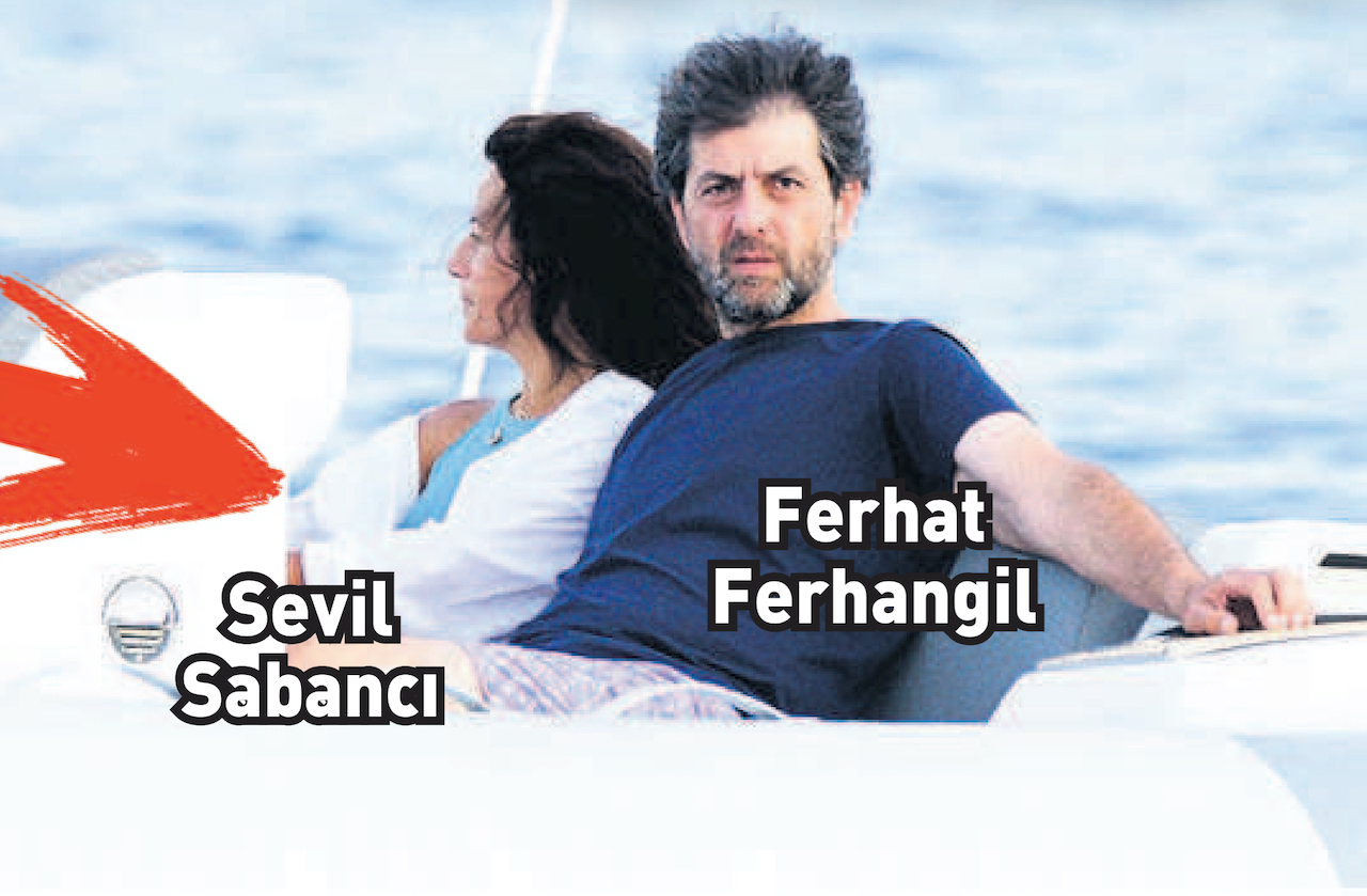 Sevil Sabancı'nın sevgilisi Ferhat Ferhangil Bodrum'da ortaya çıktı ...