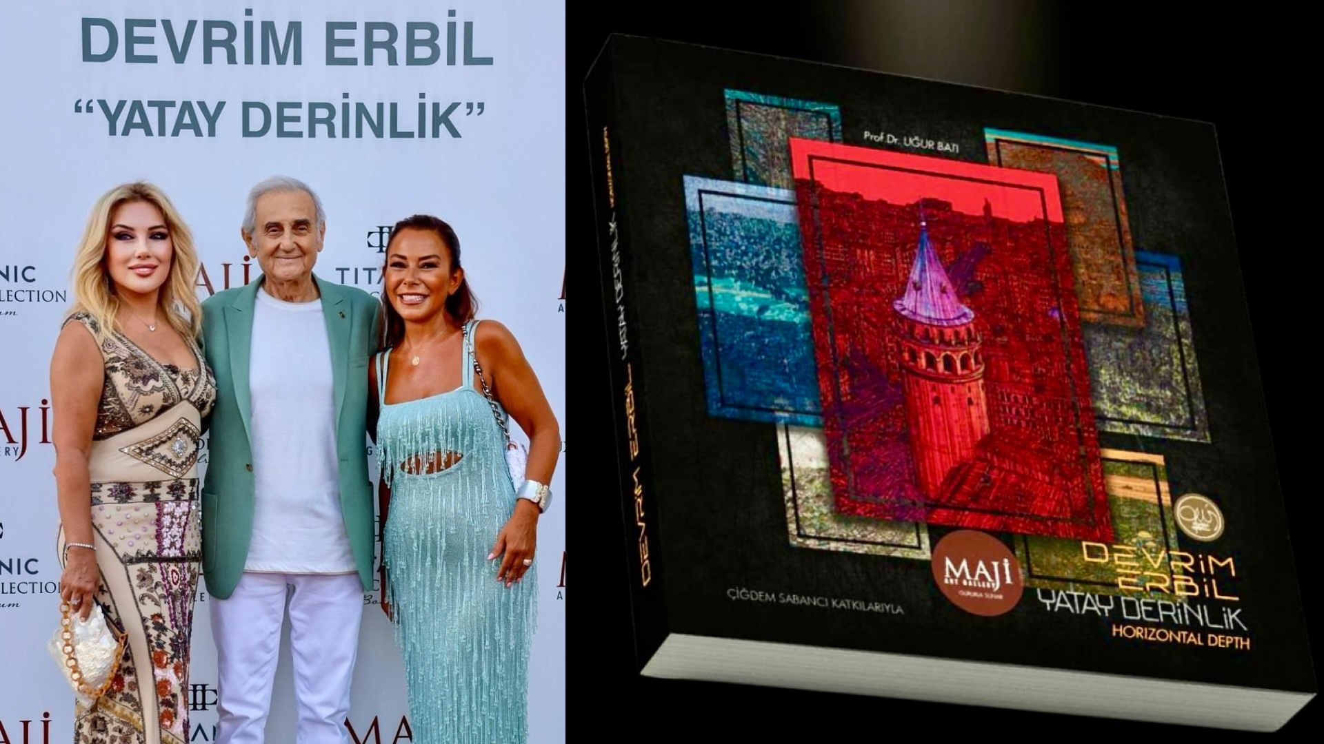Ressam Devrim Erbil'in yeni kitabı Yatay Derinlik Bodrum'da tanıtıldı ...