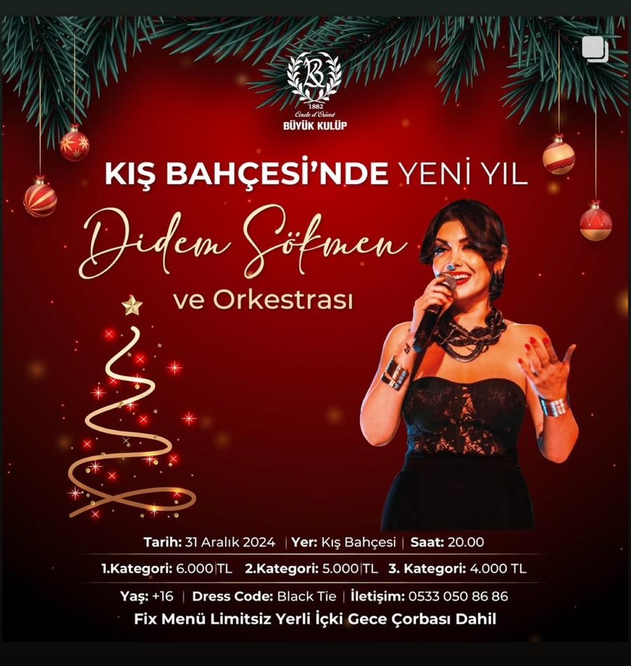 Didem Sökmen ile Büyük Kulüp’te yılbaşı eğlencesi - Magazin Life