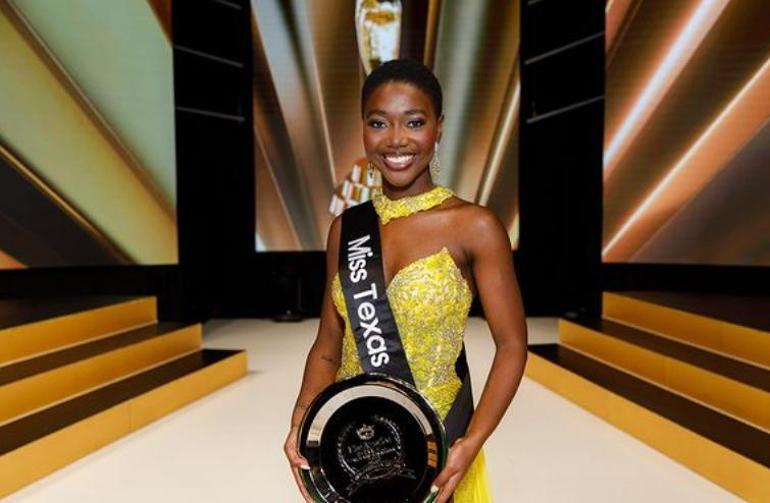 Miss Texas 2023 Yarışmasında Abbie Stockard ve Annette Addo-Yobo'nun ...