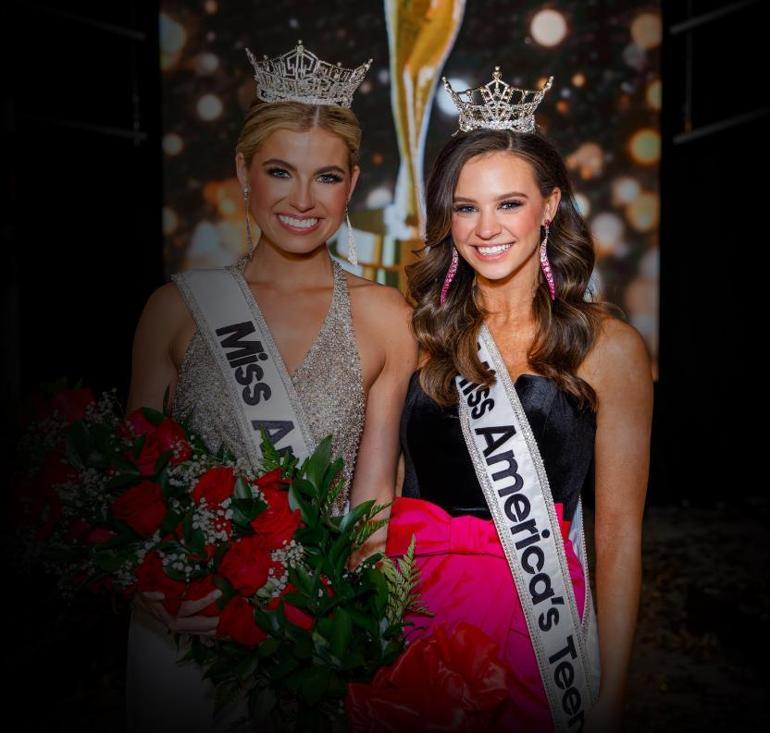 Miss Texas 2023 Yarışmasında Abbie Stockard ve Annette Addo-Yobo'nun ...