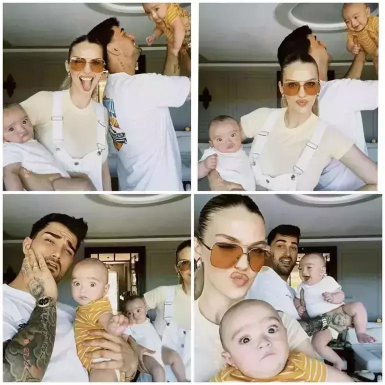 İdo Tatlıses ve Yasemin Şefkatli'nin İkiz Bebekleri: Ayel ve Emir ...