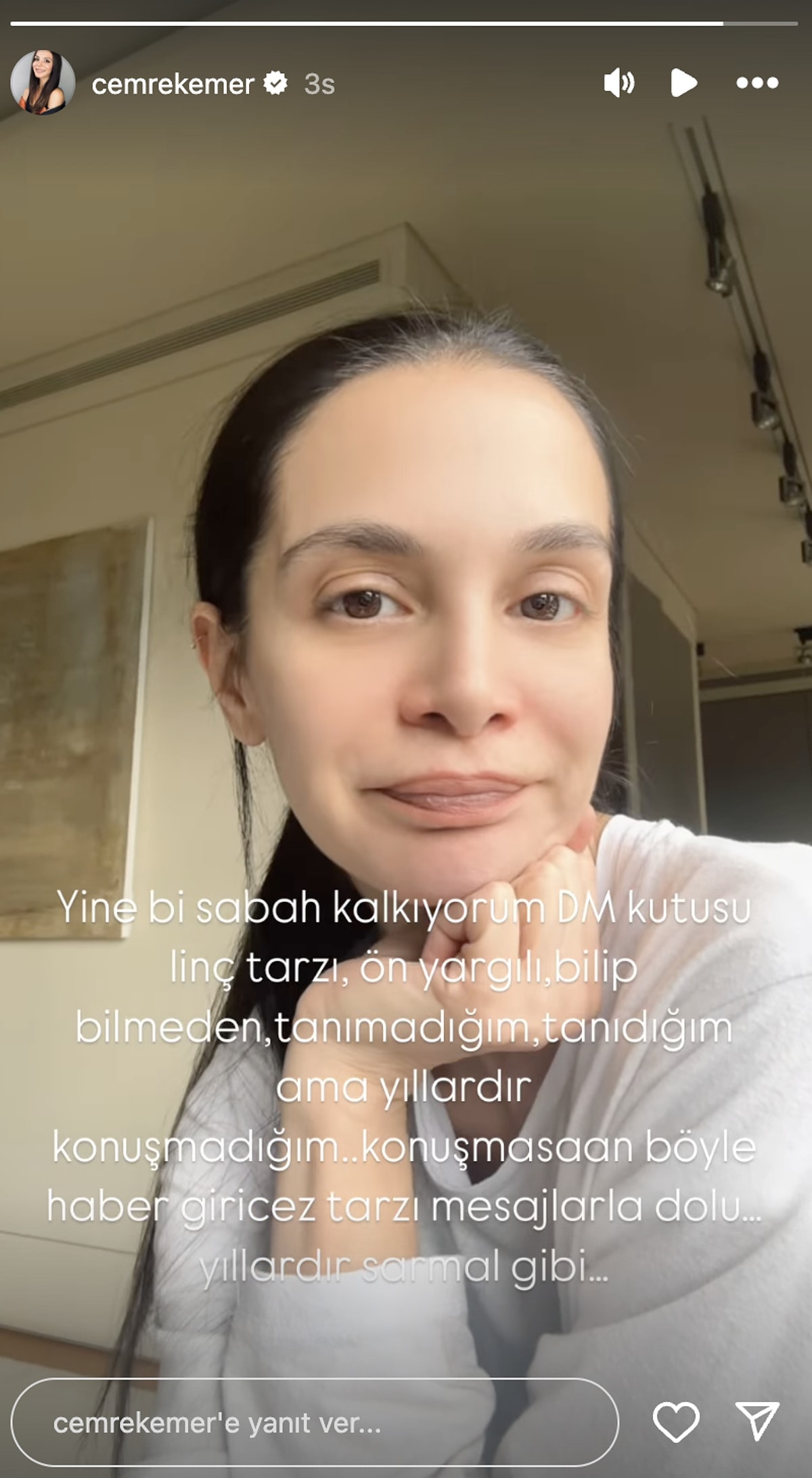 Gülçin Ergül'ün açıklamalarından sonra Cemre Kemer sitem etti - Magazin ...